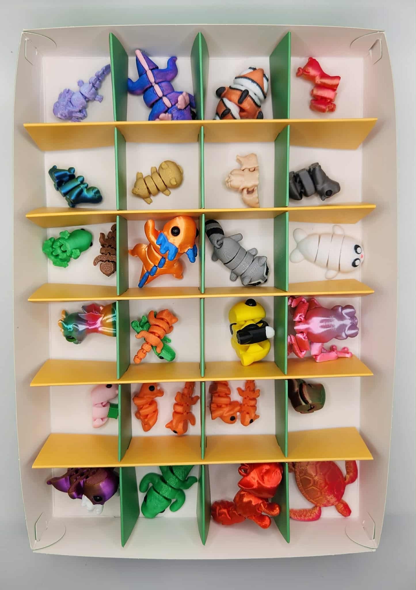 Advent Calendar For Girls 24PCS Mini 3D Printed Animals 3D Printed ...