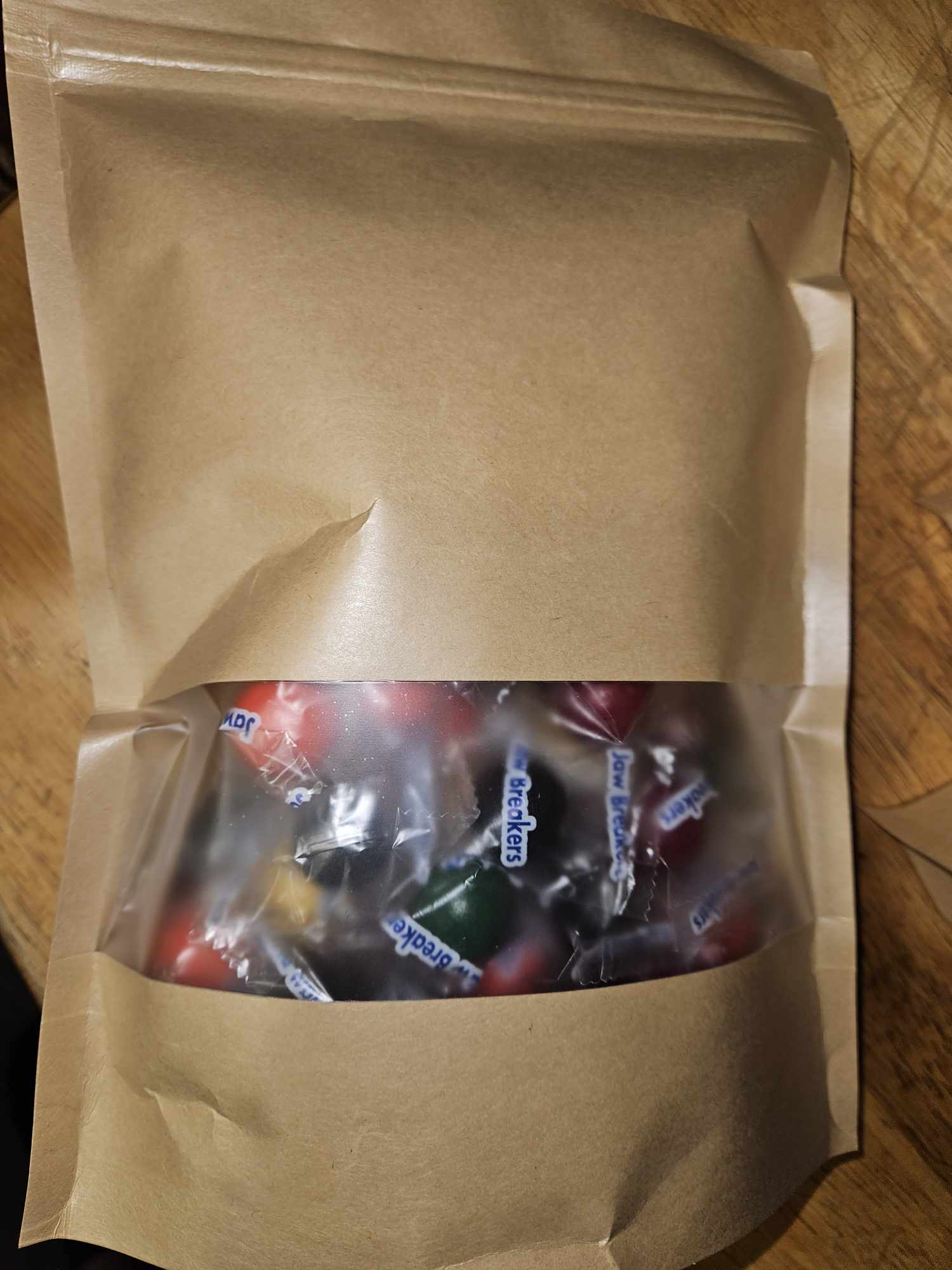 Jaw Breakers Fruit Flavored Hard Candy, 1-Pound Bag, Individually Wrap ...